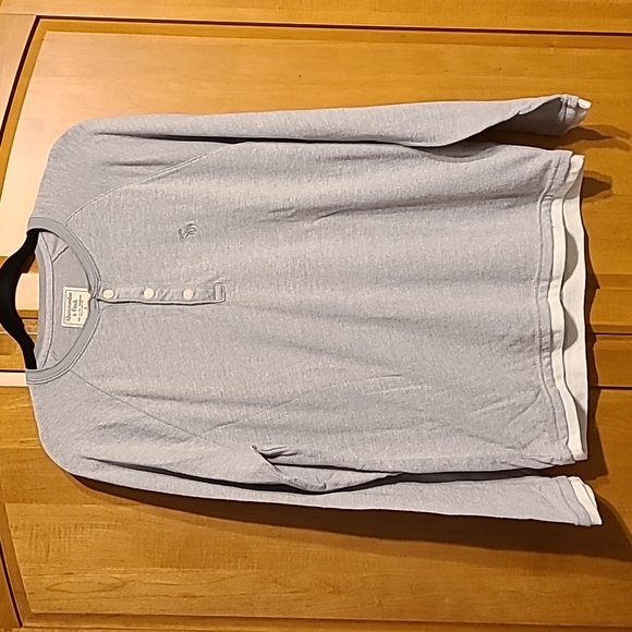 Abercrombie & Fitch | Shirts | Abercrombie Fitch Mens Long Sleeve Henley | Poshmark